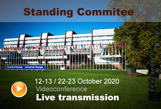 Standing Committee (12, 13, 22 and 23 October 2020)