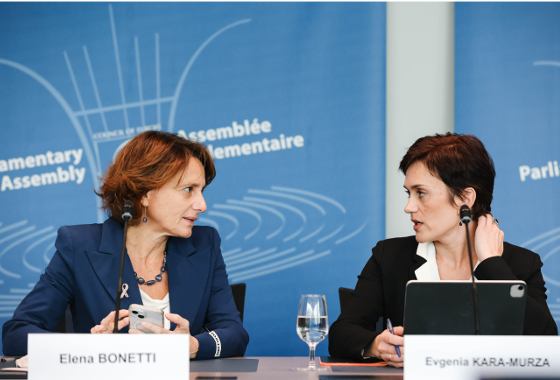 Women@PACE group: exchange of views with Evgenia Kara-Murza